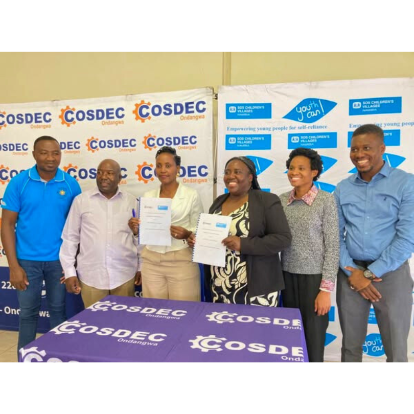 The COSDEC-Ondangwa and SOS Children's Villages Namibia signed a ...